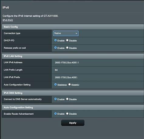 How To Setup Ip Passthrough On Bgw320 With Ipv6 Rattfiber