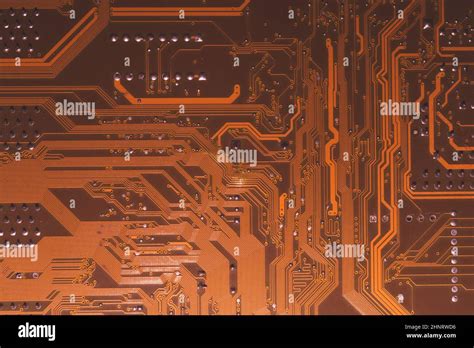 Electronic Circuit Board Abstract Background Computer Motherboard Close Up Modern Technologies
