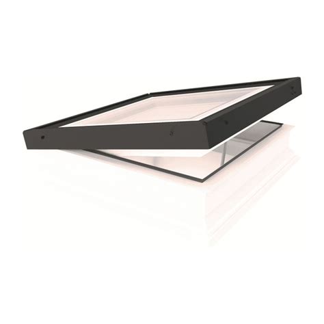 Fakro White And Black Dxg P2 Non Opening Flat Rooflight Length