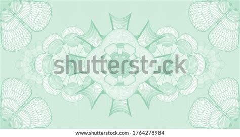 Security Watermark Background Artistic Illustration Complex Stock