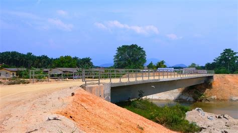 52m Single Span Crossing Sungai Ara For Jps Flood Mitigation Project