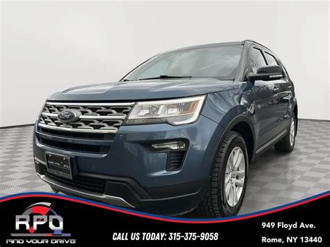 Used 2018 Ford Explorer Xlt For Sale In Rome Ny At Rome Preowned Auto