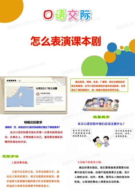 五年级下册口语交际《怎么表演课本剧》ppt课件01ppt模板免费下载编号z0jcmqq7v图精灵