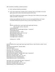 LAB 3 Predictive Modelling Copy Docx LAB 3 Predictive Modelling Updated Questions 1 MLE