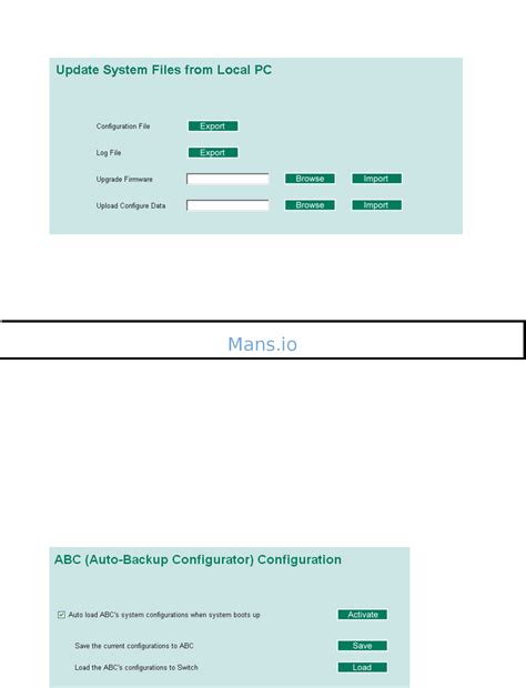 Moxa PT 508 SS SC 24 29 109 Abc Auto Backup Configurator Configuration