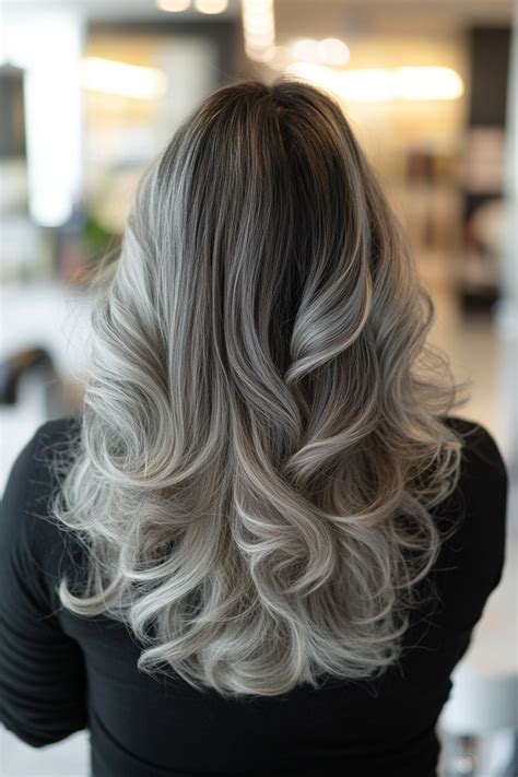 36 Glamorous Ash Blonde And Silver Ombre Hair Ideas In 2025 Silver
