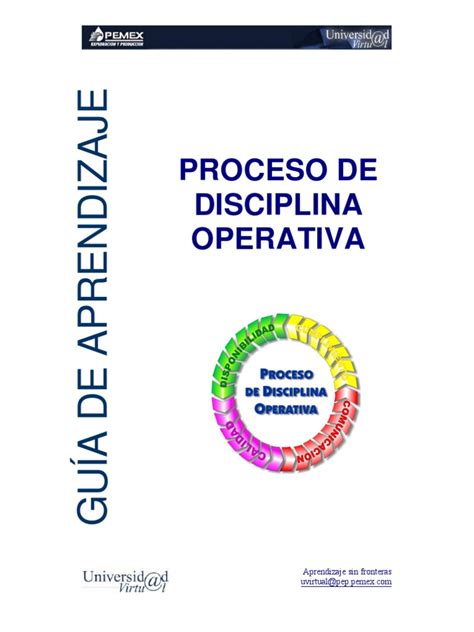 Proceso De Disciplina Operativa En Pemex Pdf Calidad Comercial
