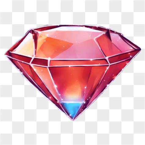 Download Stylized Ruby Diamond Gemstone Cartoons Online Creative Fabrica