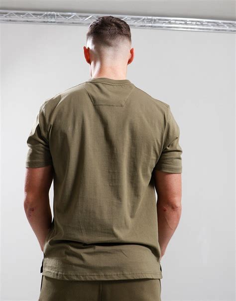Marshall Artist Siren T Shirt Khaki Terraces Menswear