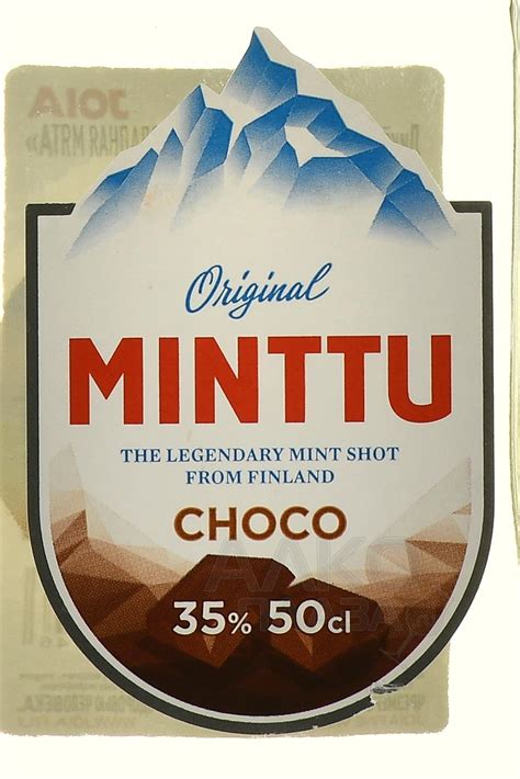 Minttu Choco Mint - купить ликер Минтту Шоколадная Мята 0.5 л - цена