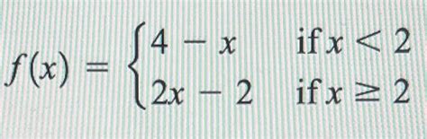 Solved Sketch The Graph Of The Function With The Given Rule