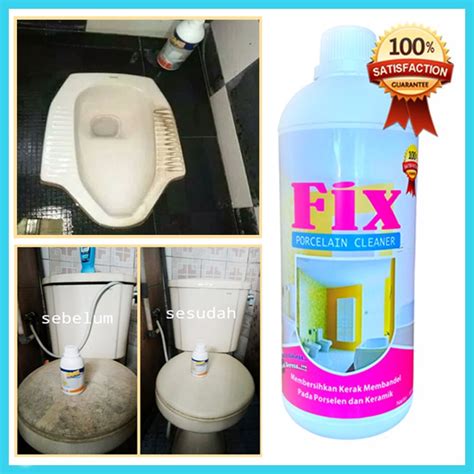 Jual Fix Pembersih Kerak Lantai Dan Closet Porcelain Cleaner Serbaguna
