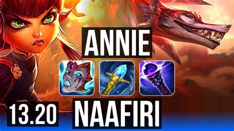 Annie Vs Naafiri Mid 28m Mastery 900 Games Godlike 11410