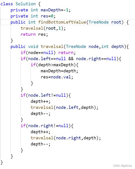 代码随想录算法训练营第十八天 513找树左下角的值、112 路径总和、106从中序与后序遍历序列构造二叉树 Csdn博客