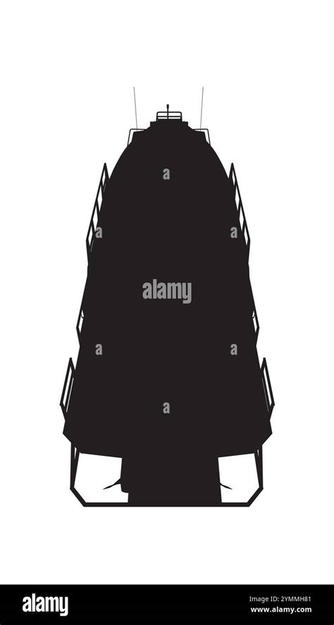 Silhouette Warship Icon Military Ship And Naval Vessel Isolated
