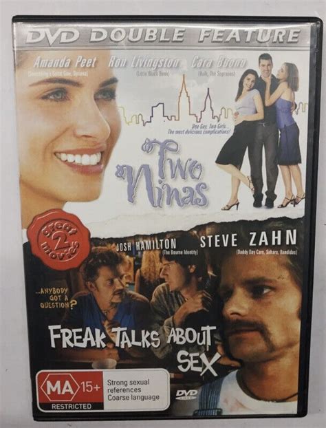 Two Ninas Freak Talks About Sex Double Feature Region Dvd Pal Ebay