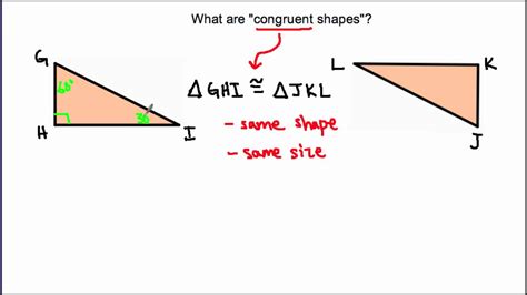Similarity And Congruency Youtube