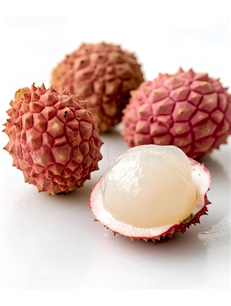 荔枝ai数字艺术 新鲜荔枝在白色背景上剥皮图 Ai图片免费下载png格式2784像素编号69340979 千图网