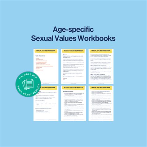 Sexual Values Sex Ed Shop