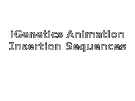 Transposable Elements In Prokaryotesppt