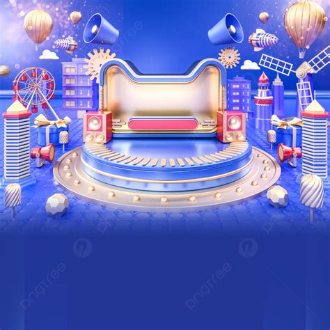 C4d Mid Year Promotion Of E Commerce Background Background Of E