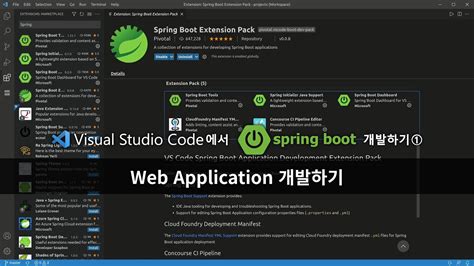 Vscode Spring Boot Web Application Youtube