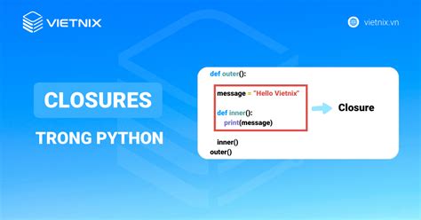 Closures Trong Python Nguyên Lý Và Cách Triển Khai
