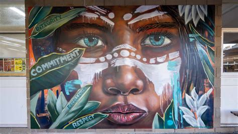 Aboriginal Mural Indigenous Art Urban Art Australia