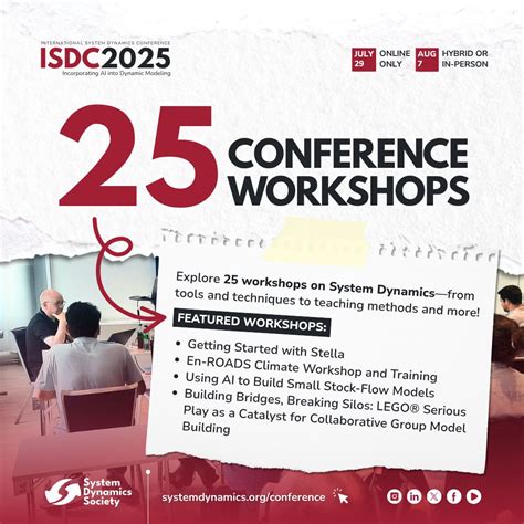 Systemdynamics Systemsthinking Isdc2025 System Dynamics Society