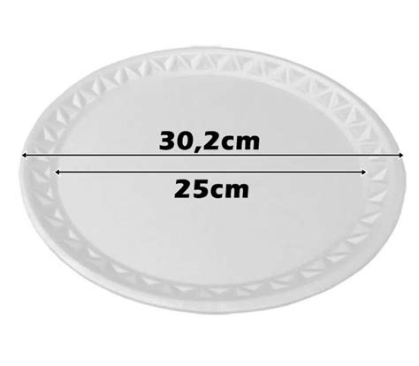Prato De Isopor EPS Redondo MP25 Unidade Meiwa Fescopan