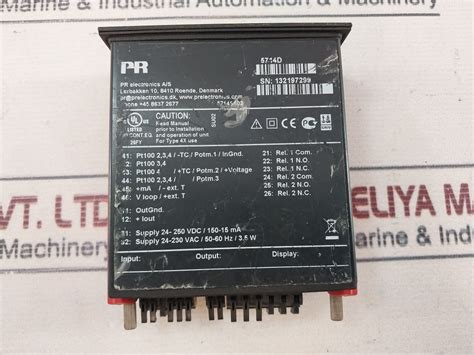 Pr Electronics 5714d Programmable Led Indicator Aeliya Marine