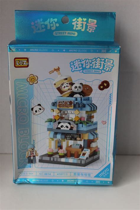 Coffee Shop Loz Micro Building Block Set 410 Pieces Etsy In 2024