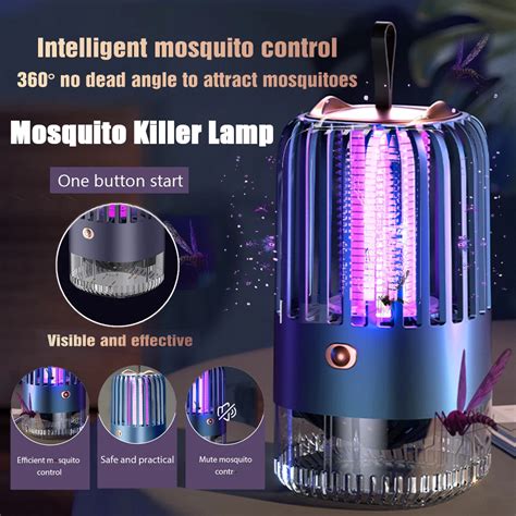 전기 모기 퇴치 램프 Usb 파리 트랩 곤충 킬러 모기 퇴치제 2023 신제품 Aliexpress