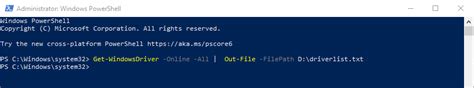 How To List All Installed Drivers In Windows Powershell Cmd
