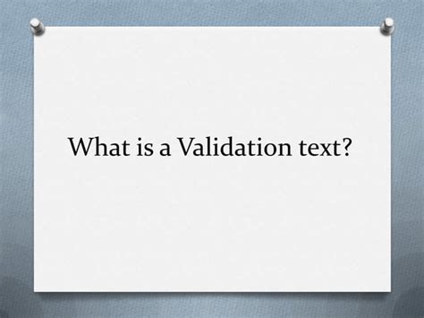 Validation Rule Text And Input Masks Ppt