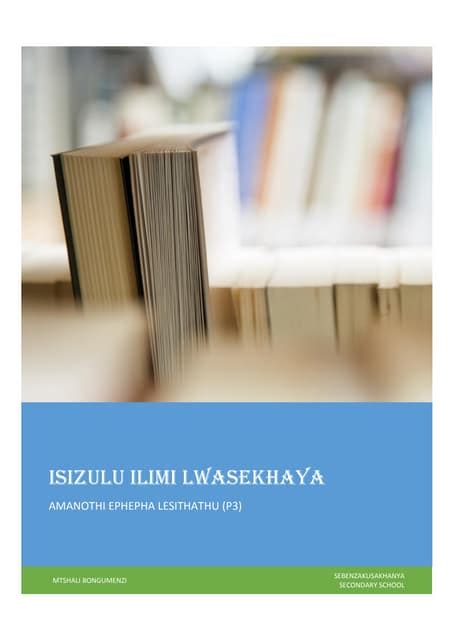 Umlando Kamufi Isizulu Ulimi Lwebele Pdf