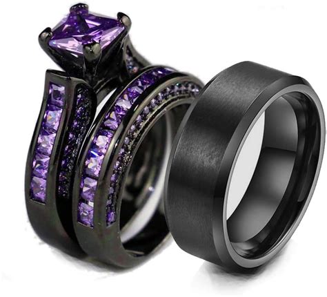 Black Wedding Ring Swinger 60 Photos