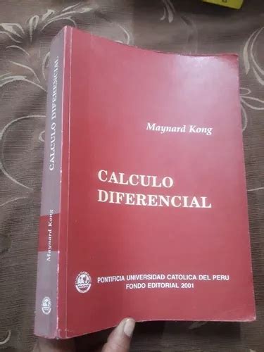 Libro Cálculo Diferencial De Maynard Kong Cuotas Sin Interés