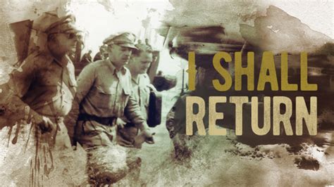 I Shall Return
