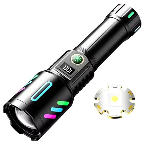 มัลติฟังก ์ ชั ่ นใหม ่ ลูกปัด Type C ชาร ์ จระยะไกลกลางแจ ้ งไฟฉาย Led