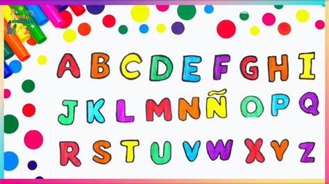 El Abecedario Para Niños 🔤🌈aprende El Abecedario En Español Videos Para