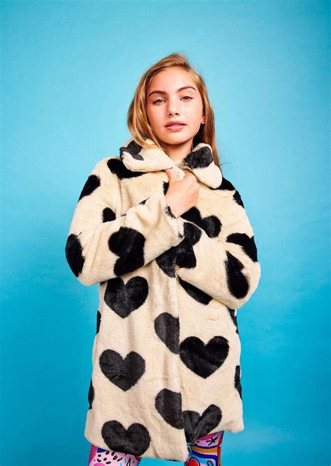 Queen Of Hearts Faux Fur Coat Soft Jacket Colorful Coat Tweed Coats