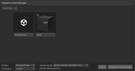 V0 5 0 Asset Manager For Unity Unity Services Unity Discussions
