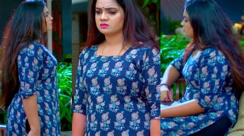 Ennum Sammatham Serial Actress Aswathy Rahul Cute 🥰🥰🥰🥰 Youtube