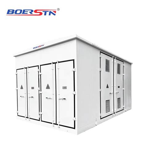 Compact Outdoor Electric Substation Equipment 11kv 15kv 20kv Power Distribution Metal Ip66 Rated