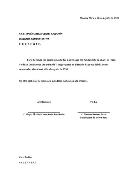 Solicitud Dia Cumpleaños2020 Pdf