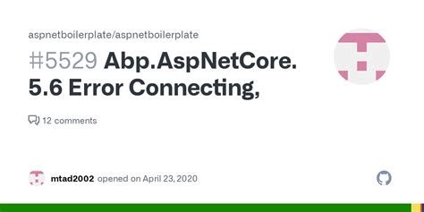Abpaspnetcoresignalr 56 Error Connecting · Issue 5529 · Aspnetboilerplateaspnetboilerplate