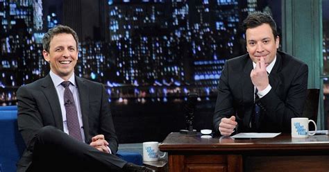 How Seth Meyers And Jimmy Fallon Stepped Up To Support Nbc Staffers Meaww