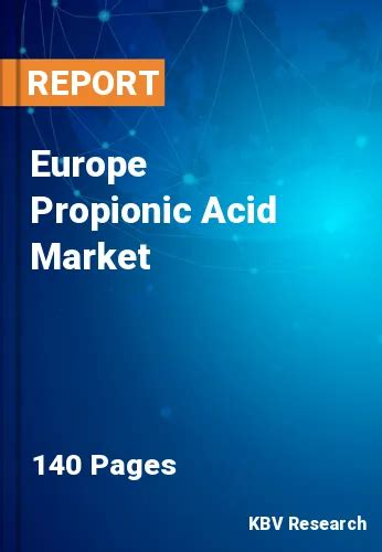 Europe Propionic Acid Market Size Growth Forecast By