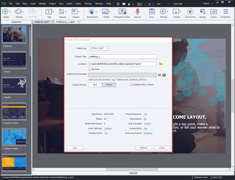 How To Use Adobe Captivate 2019 Ready To Go Slides Feature